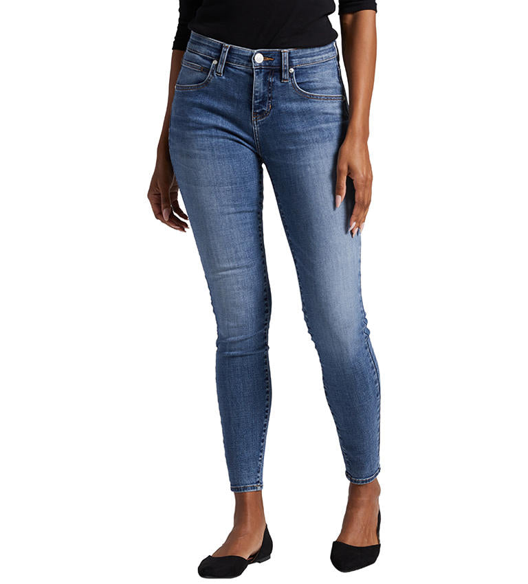Jag Cecilia Skinny Mid Rise Jean In Sky Blue – Deja Nu Tx